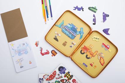 MierEdu Puzzle & Draw Magnetic Kit - Diggersaurs – Torquay Toys